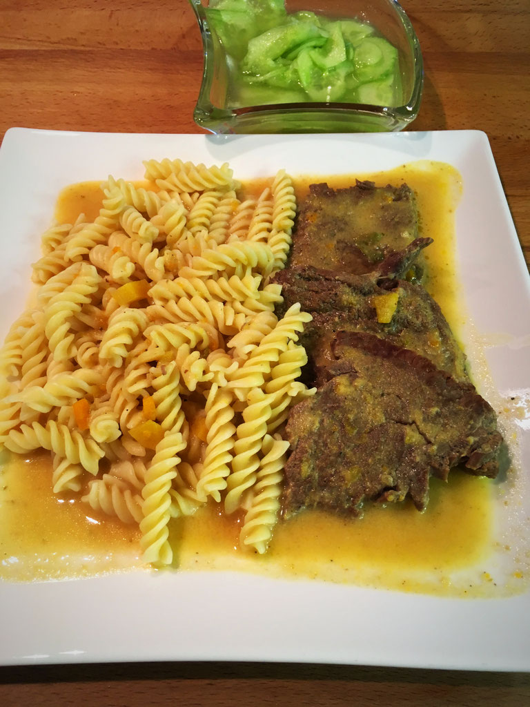 Saftfleisch mit Spiralen! - Happy Kitchen