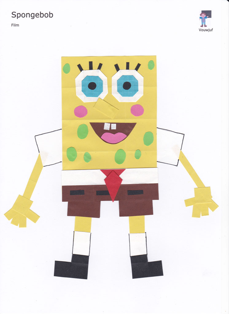 Spongebob - De website van vouwjuf!