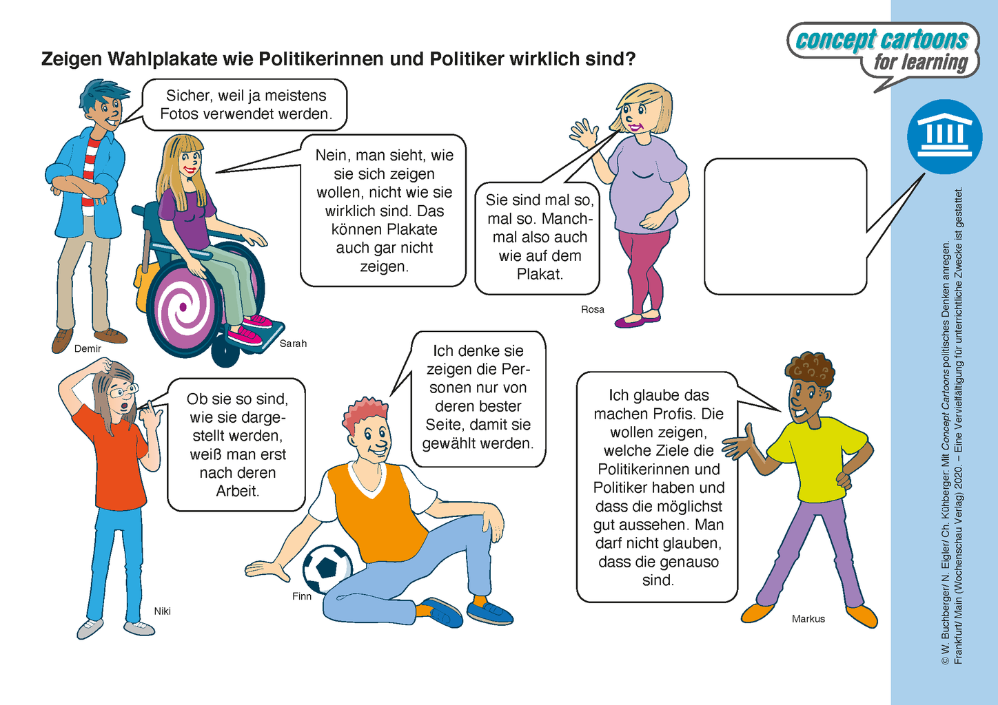 Concept Cartoons - Beispiel für die Praxis - Geschichtsdidaktik ...