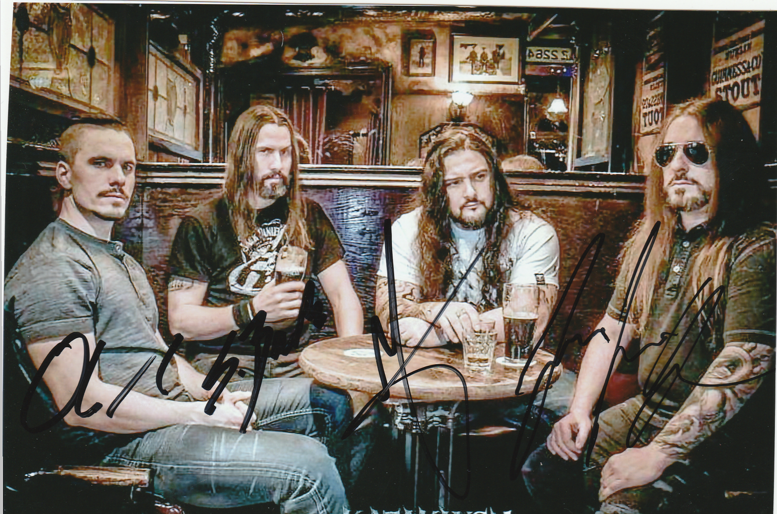 Autographs Metal Bands II / from 2016 till 2018 / and other music ...