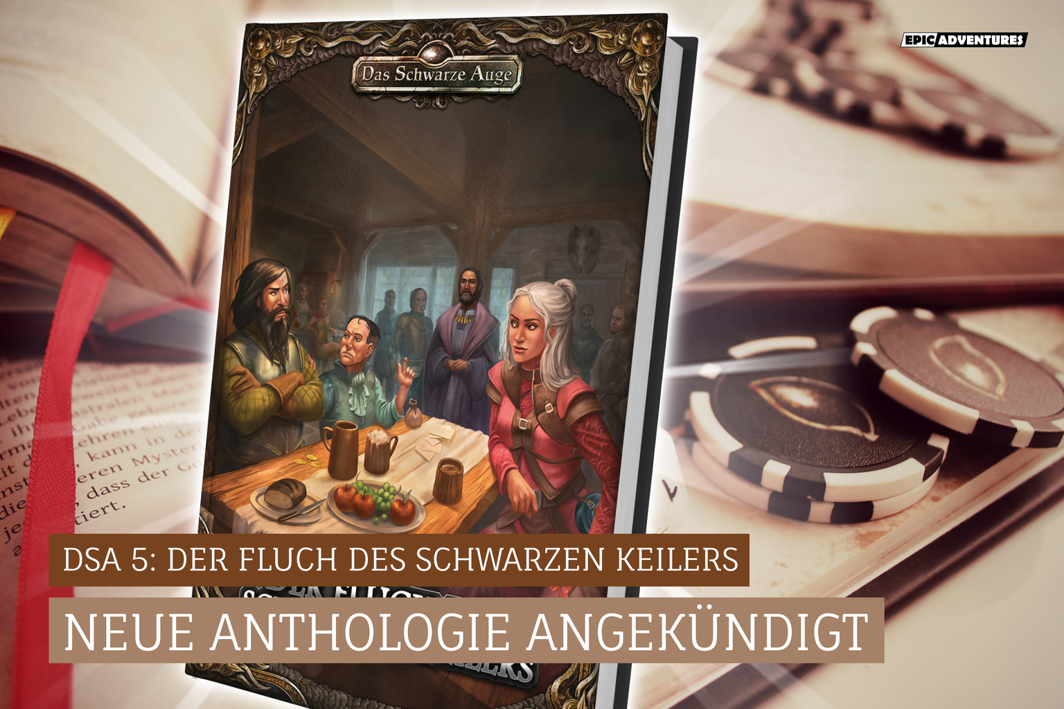DSA 5: Der Fluch des Schwarzen Keilers - neue Anthologie vereint drei ... DSA 5: Der Fluch des Schwarzen Keilers - neue Anthologie vereint drei ...