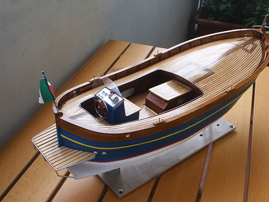 Gozzo planante Santa Margherita - modellismo navale, Antonio Uboldi, Milano