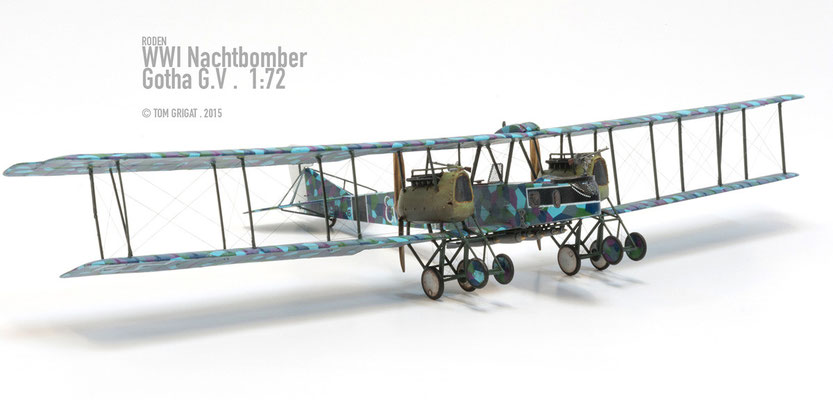 Gotha GV Nachtbomber 1:72 Roden by Tom Grigat - Modellschmiede Hämelerwald