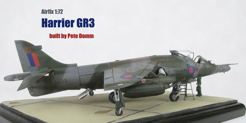Harrier GR3 1:72 Airfix by Pete Domm - Modellschmiede Hämelerwald