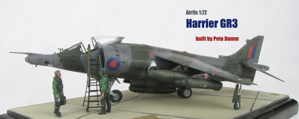 Harrier GR3 1:72 Airfix by Pete Domm - Modellschmiede Hämelerwald