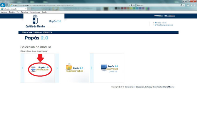 Accede a la Plataforma PAPÁS 2.0 - Página web de cepa-antoniomachado
