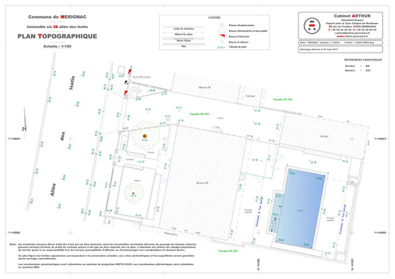 Plans topographiques - Géomètre-Expert