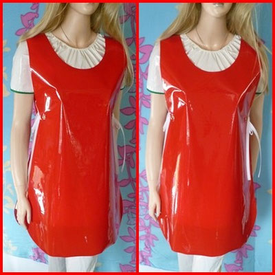 A PVC Tabard Überwurf Schürze - tinaschuerzenshops Webseite!