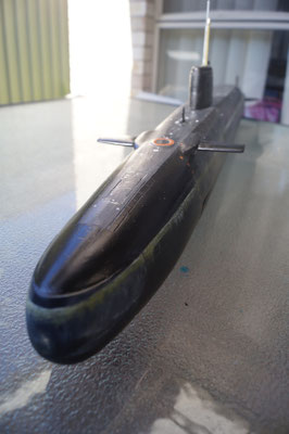 RC Model Submarine kits and cylinders - zerobubblemodeldesign