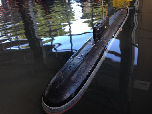 Project 685 Plavnik K-278 "Komsomolets" Mike kit. - zerobubblemodeldesign