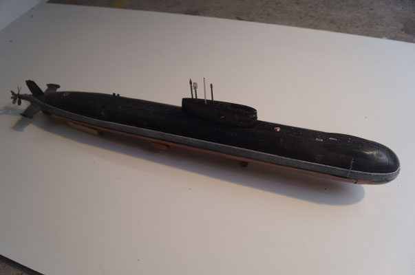 Project 685 Plavnik K-278 "Komsomolets" Mike kit. - zerobubblemodeldesign