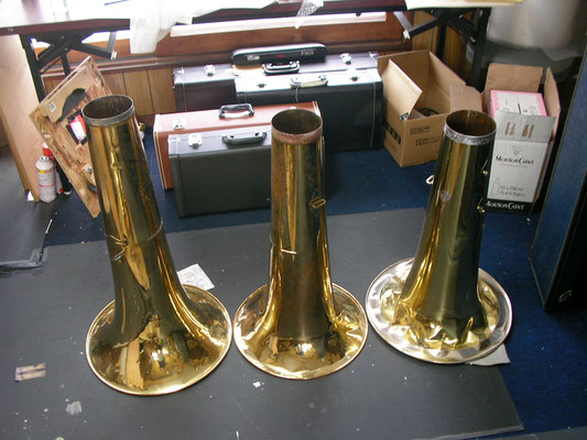 Miraphone-Amati チューバ ベル移植修理 - 管楽器修理工房 Miraphone-Amati チューバ ベル移植修理 - 管楽器修理工房