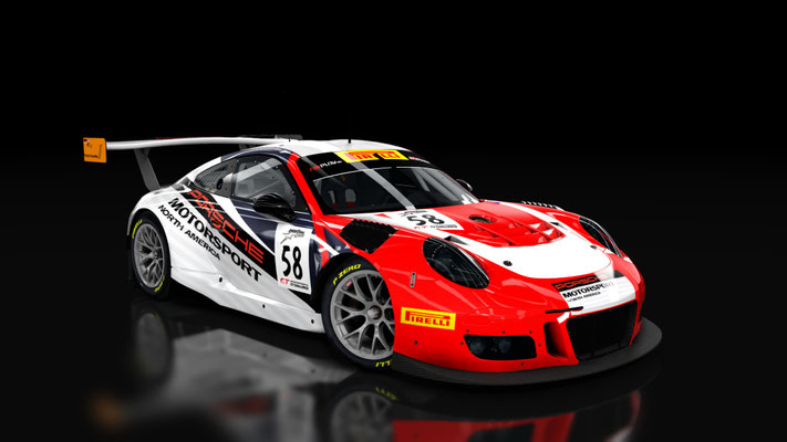 Porsche 911 GT3 R 2016 - GiT Racing Team