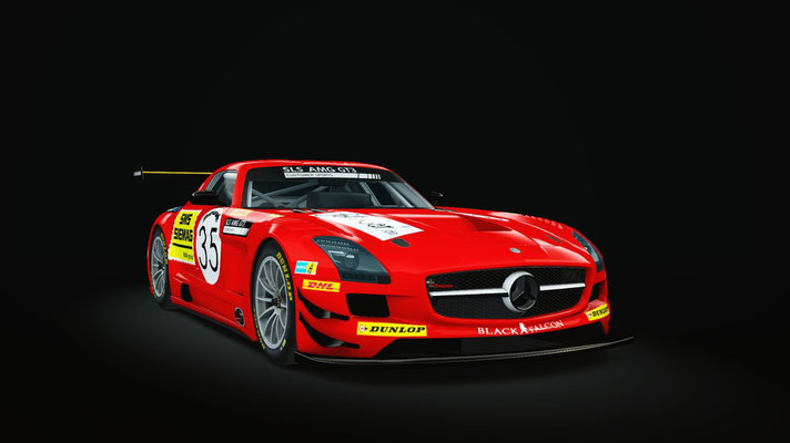 Mercedes SLS GT3 Skins - GiT Racing Team