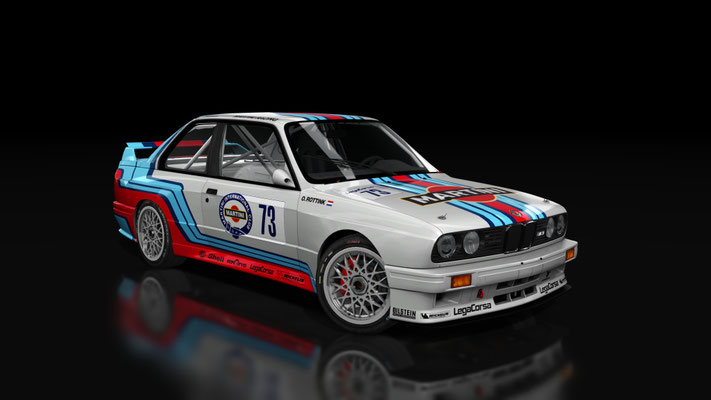 BMW M3 E30 GrA & DTM Skins - GiT Racing Team