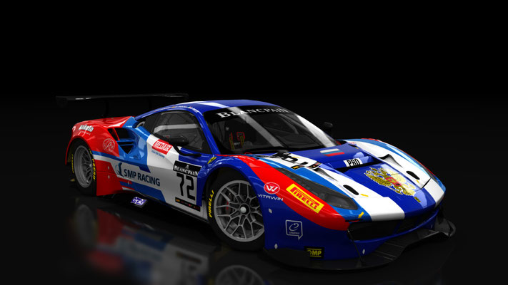 Ferrari 488 GT3 - GiT Racing Team