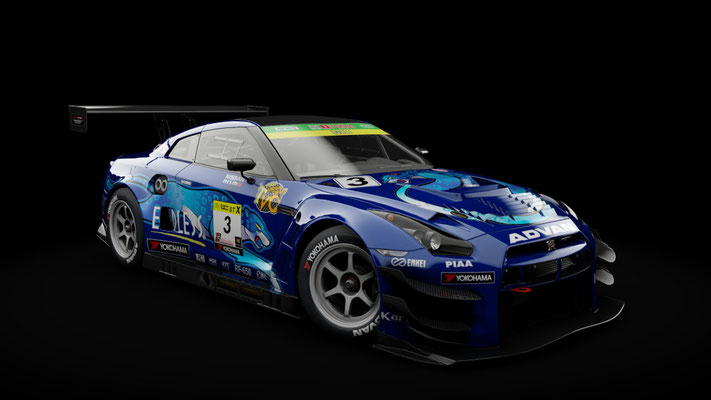 Nissan GTR GT3 Skins - GiT Racing Team