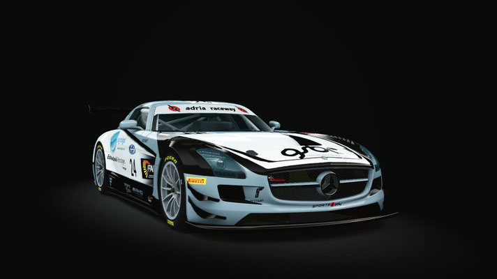 Mercedes SLS GT3 Skins - GiT Racing Team