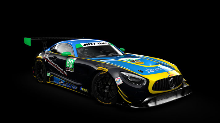 Mercedes AMG GT3 - GiT Racing Team