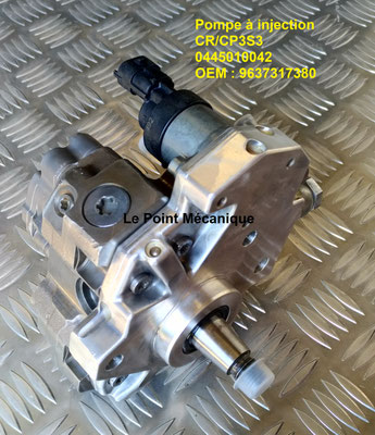 Pompe Bosch CP3 0445010042 OEM 9637317380 1.4 hdi 68cv - Le Point Mécanique