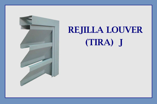 REJILLA LOUVER (TIRA) - GruDisA Metal Desplegado Perforado Louvers ...