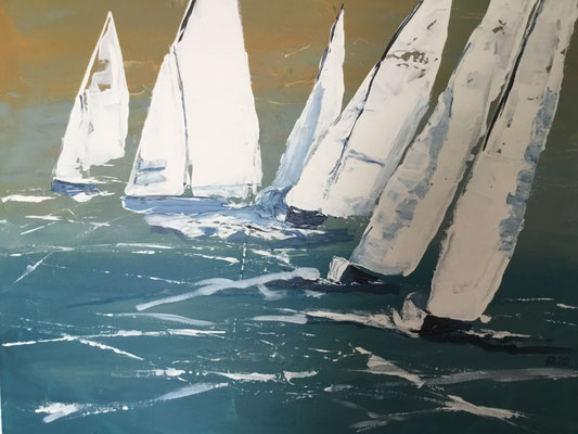 Segelbilder Auf Segeltuch