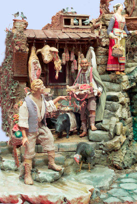 PRESEPI, CRECHES, BELENES, CRIBS, KRIPPEN - Presepe Napoletano