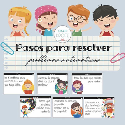Pasos para resolver problemas matemáticos - Página web de elauladebelen