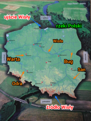 Najważniejsze rzeki Polski - Strona internetowa patyczakitableciaki!