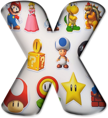 alphabets - lettre [Super Mario] - Site de alphabets-ea02