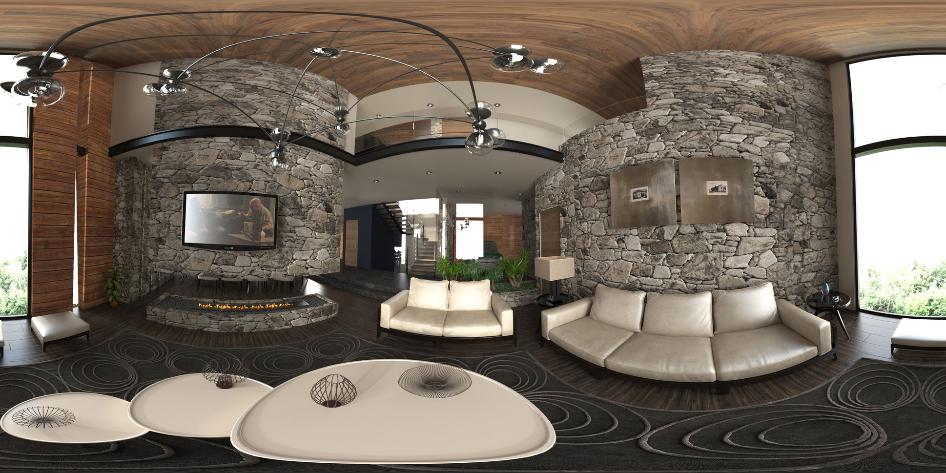 Tur virtual 360° - Página web de renderarchviz