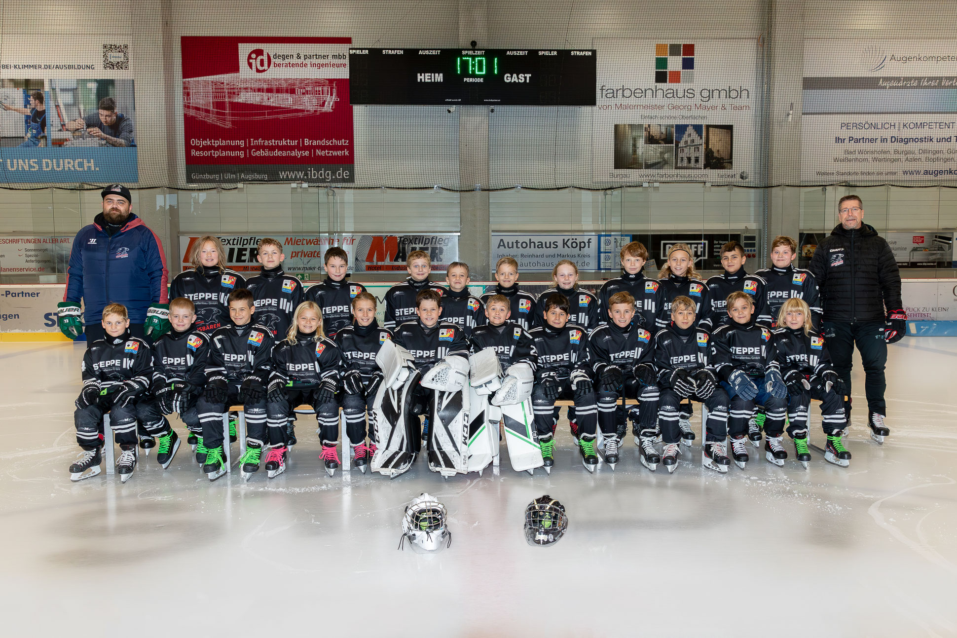 U11 Mannschaft - Eisbären Burgau