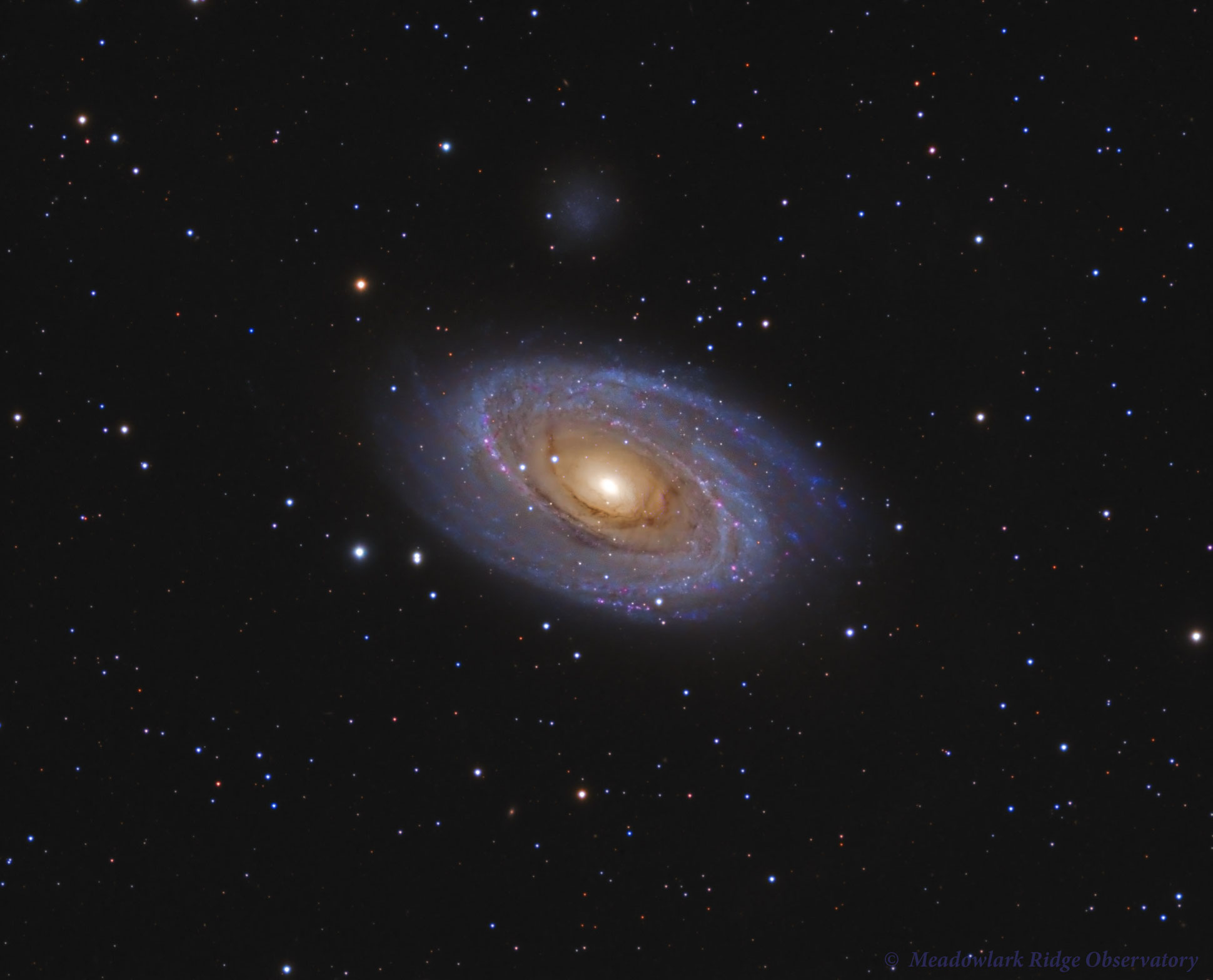 Bodes Galaxy - M81 - Astrophotography - MeadowlarkRidgeObservatory