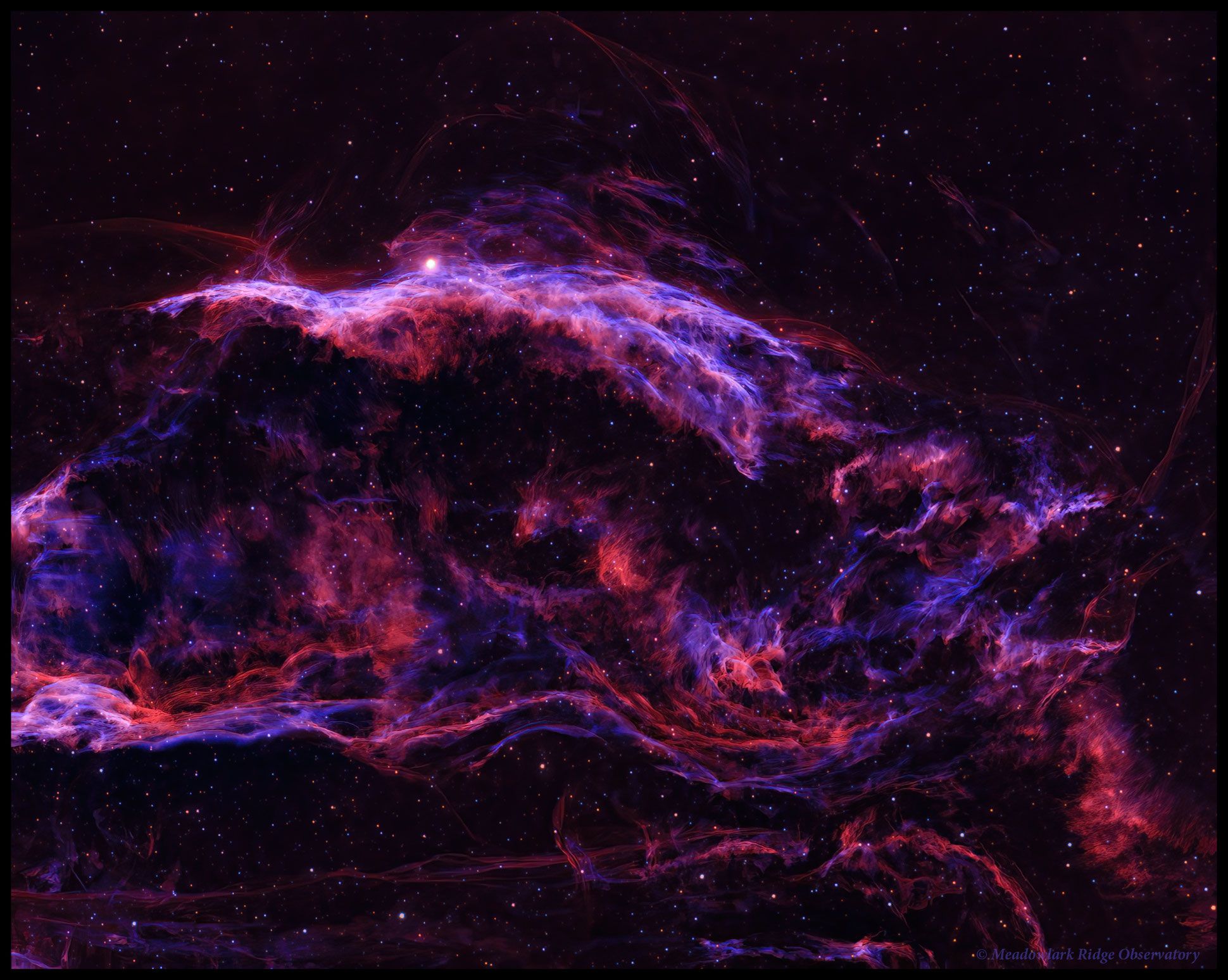 NGC 6960 - Astrophotography - MeadowlarkRidgeObservatory