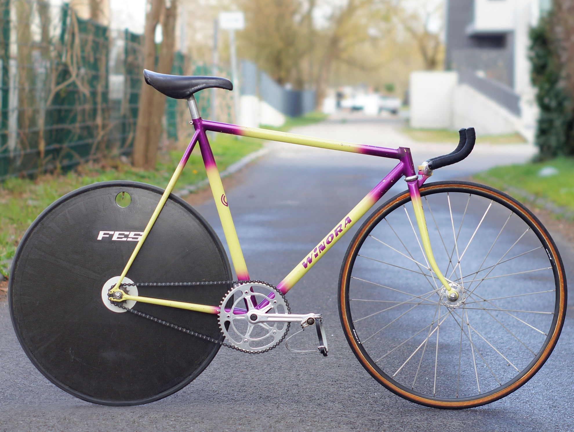 Textima 1000m Zeitfahrmaschine 1. Generation - Diamant Rennrad