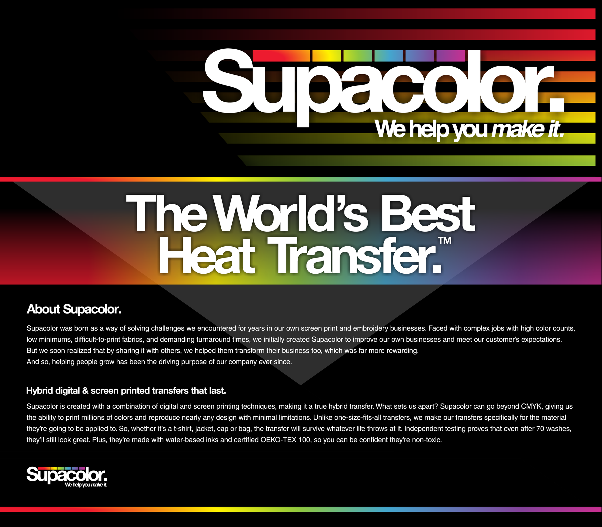 Supacolor DTF - Elevated Screen Printing