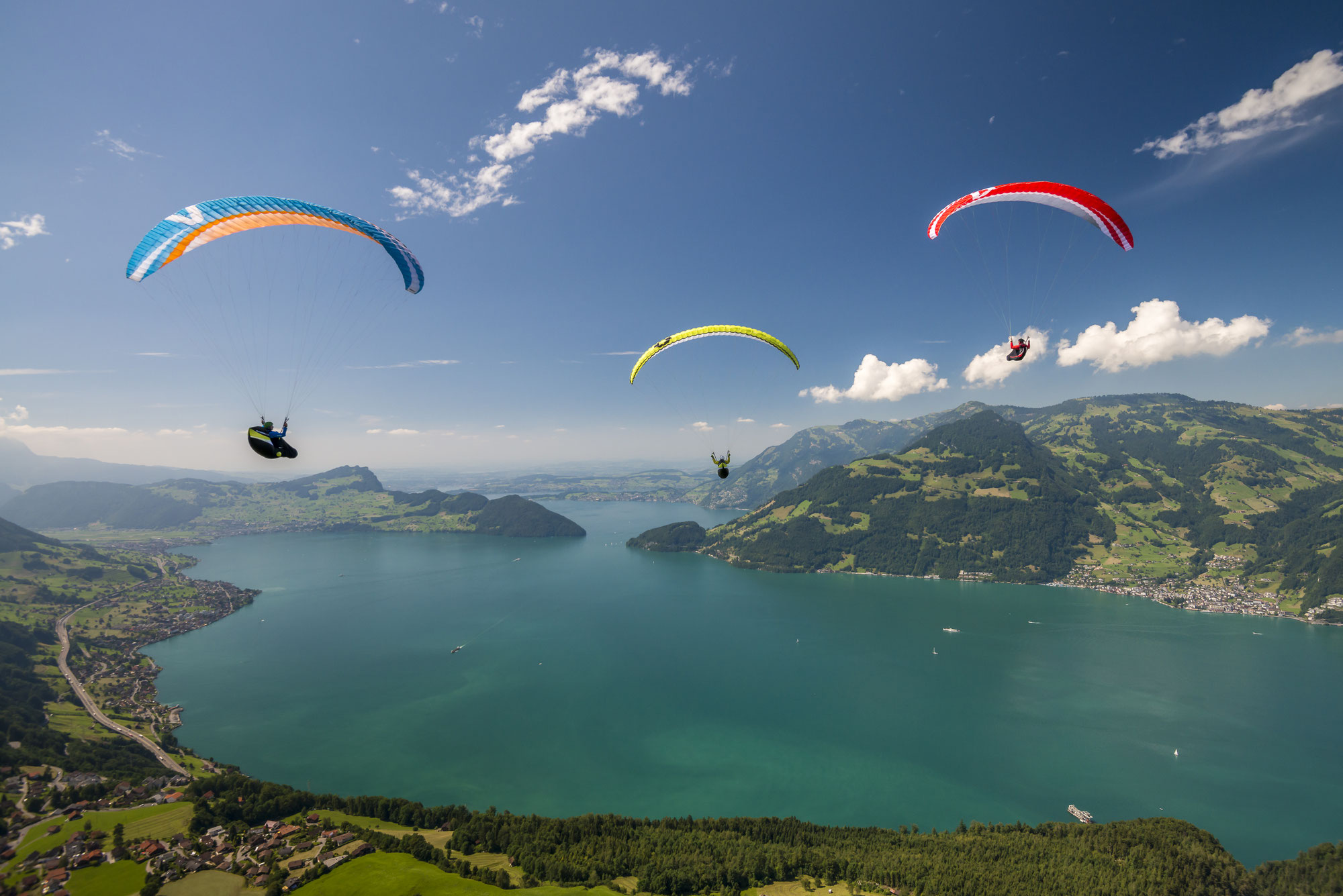 Gleitschirmfliegen lernen - Gleitschirm-Flugschule Emmetten
