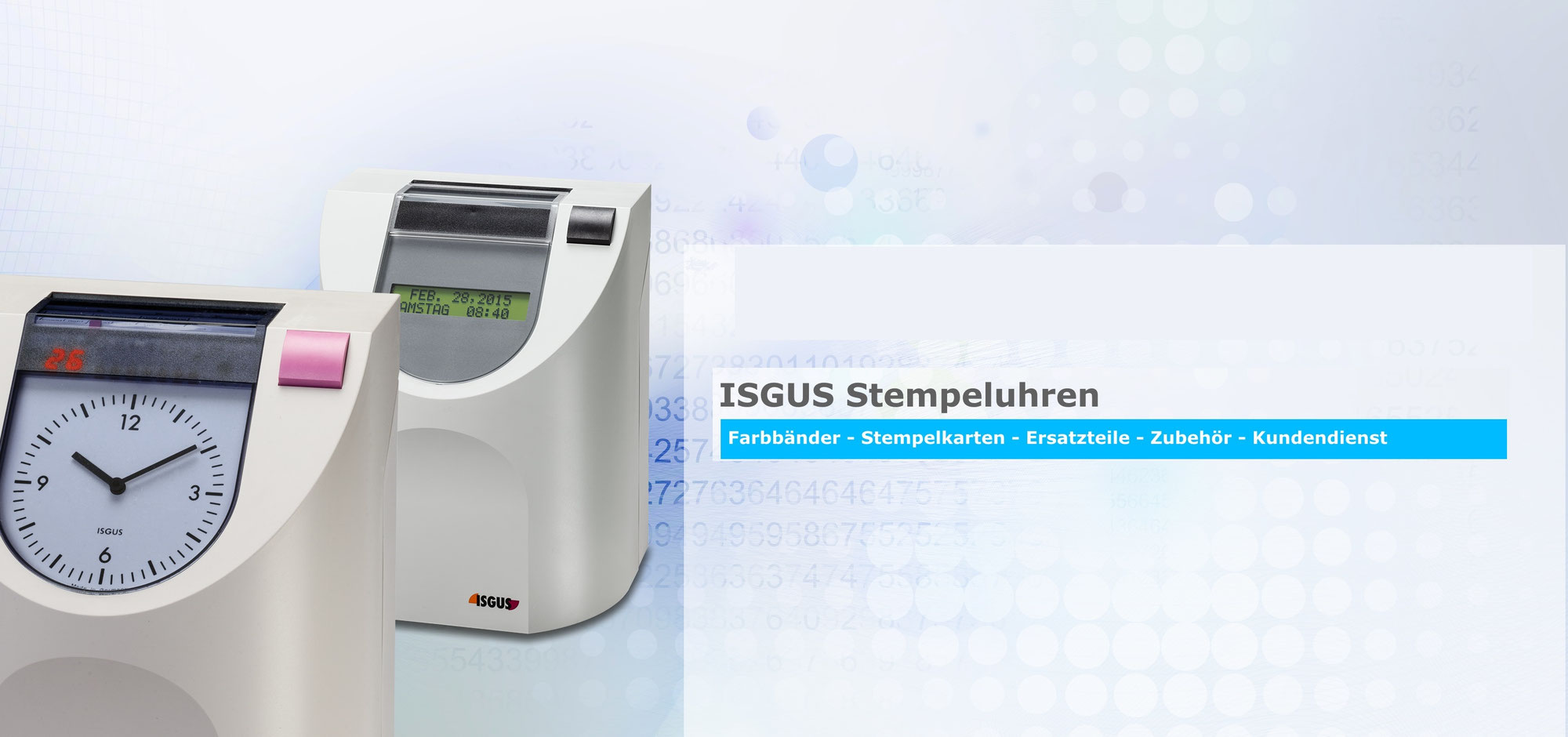 Stempeluhr ISGUS PERFECT 2020