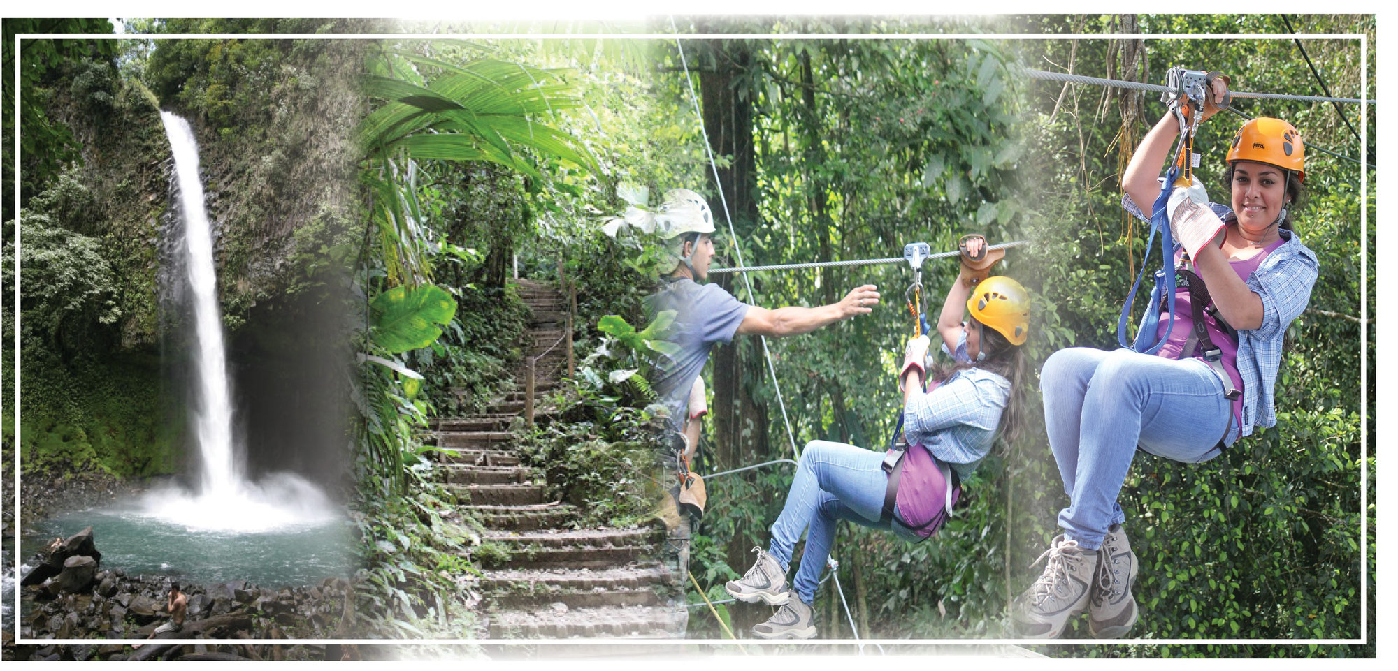 Fortuna Waterfall + Canopy Tour + Lunch - Arenal Canopy Tour best Zip ...