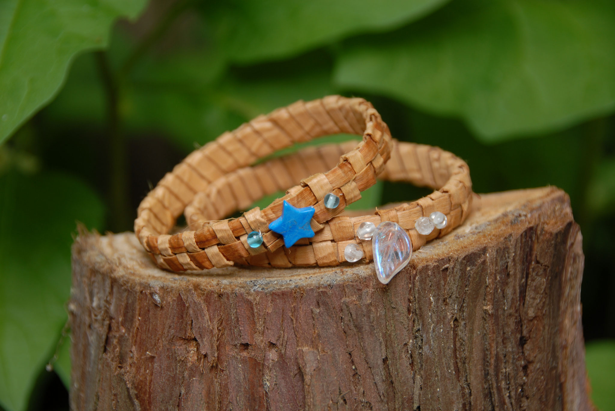 cedar bark bracelet