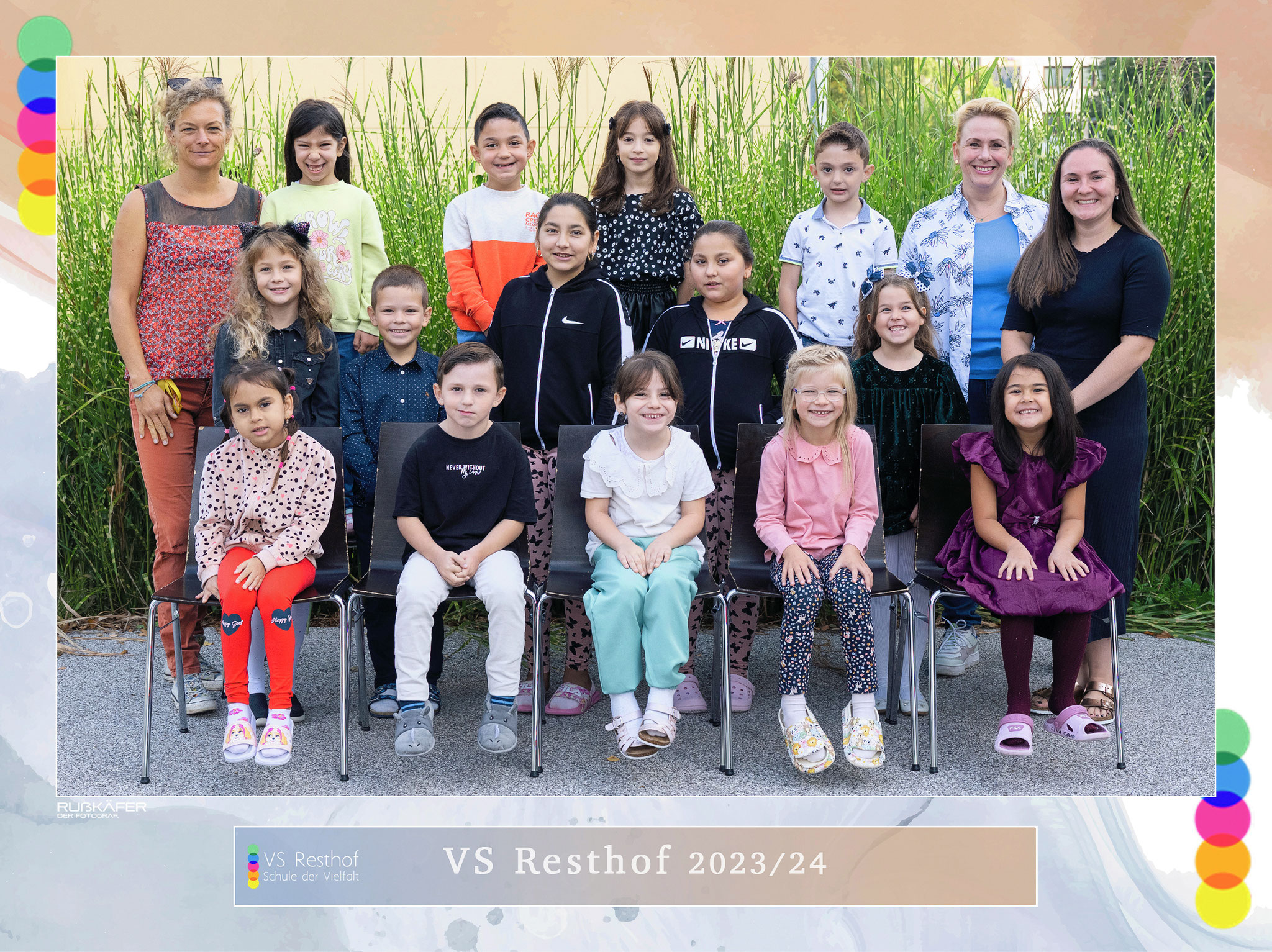 Klassenfotos 2023/2024 - VS Resthof, Steyr / Fokus Zukunft