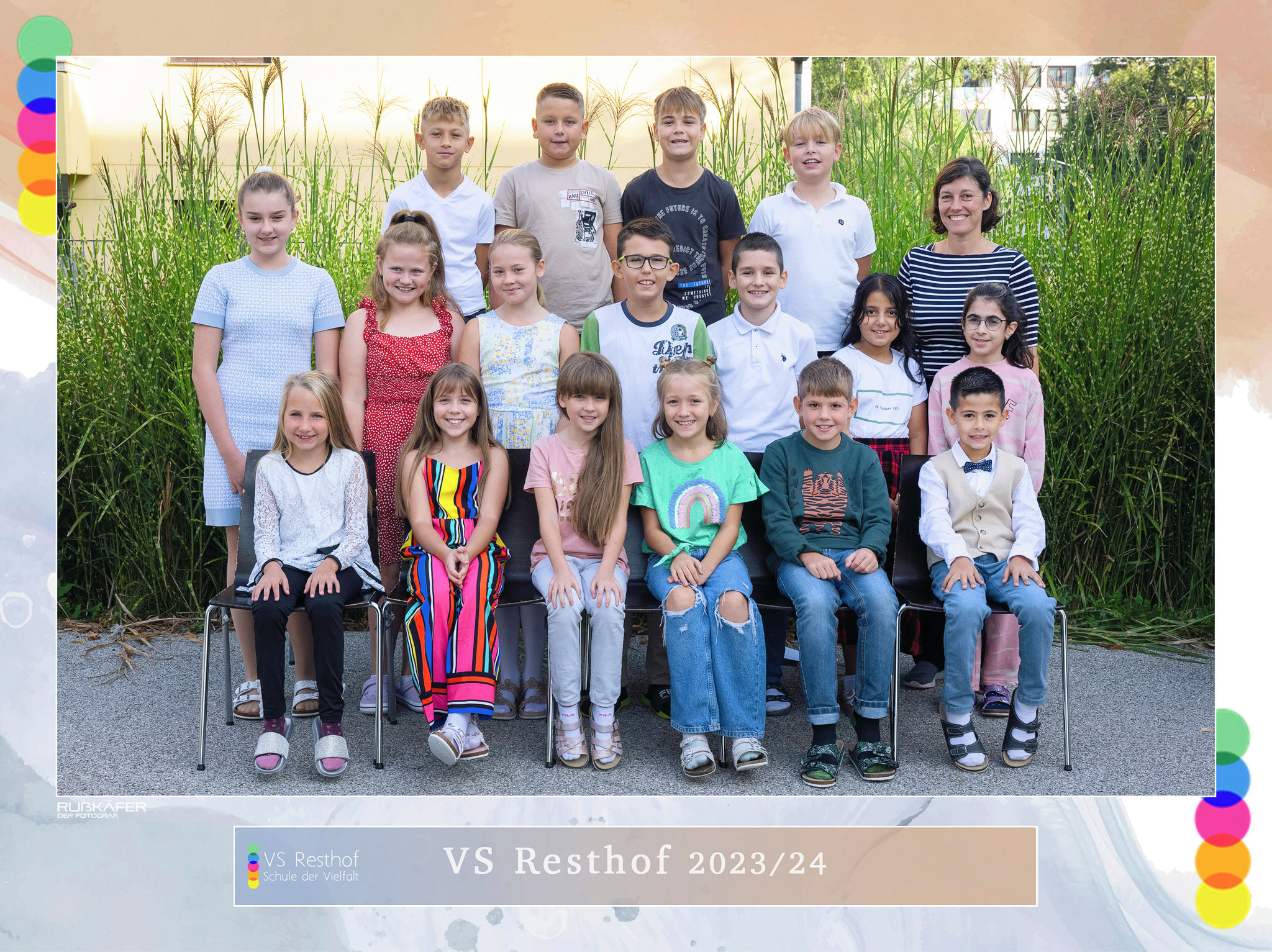 Klassenfotos 2023/2024 - VS Resthof, Steyr / Fokus Zukunft