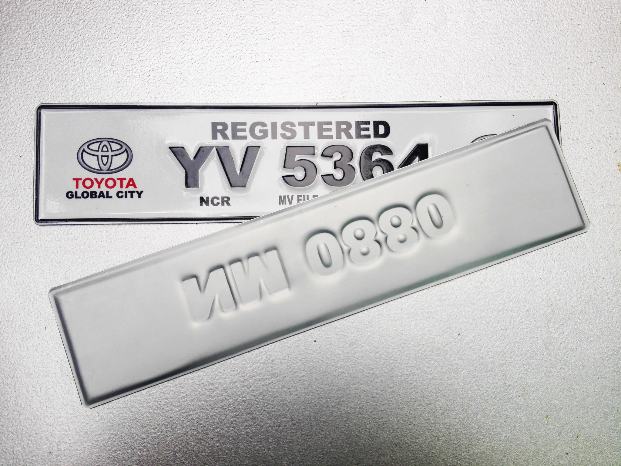 LTO Memorandum Plates - SOUQ Custom Plates