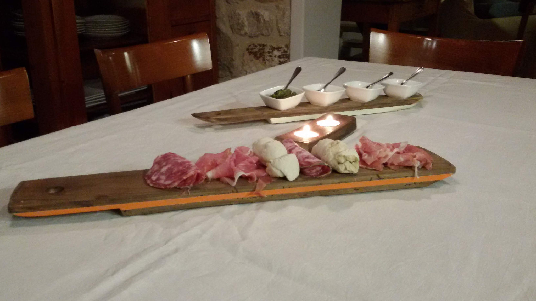 Taglieri e portavivande finger food - restauro creativo Vicenza