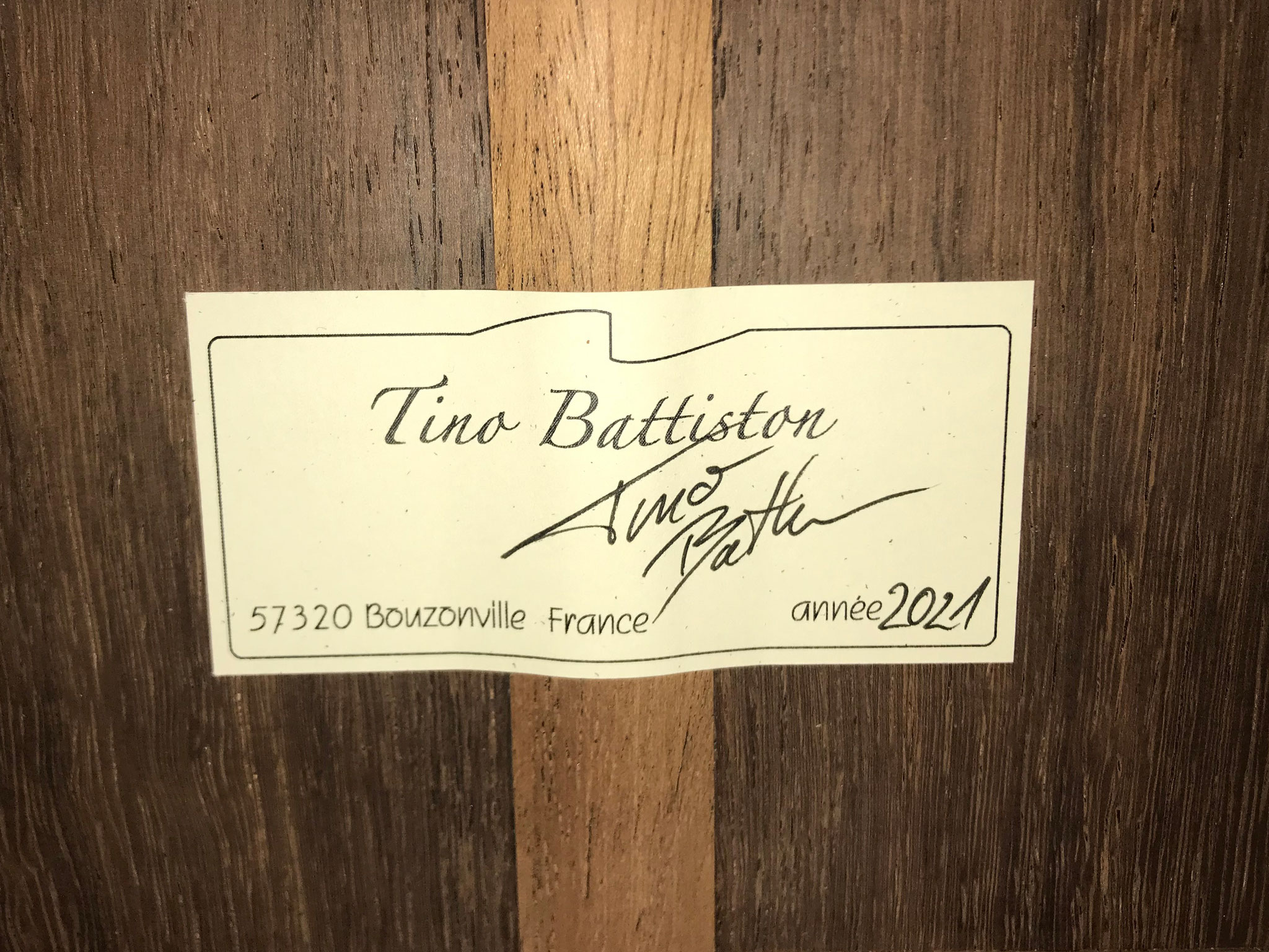 Christian Aubin 1959 - Classical Guitar - Galerie des Luthiers