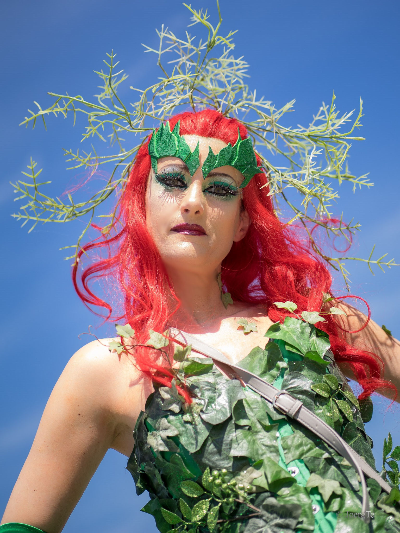 Japantag in Düsseldorf 2018.. ich als Poison Ivy - pearlypearls Webseite!