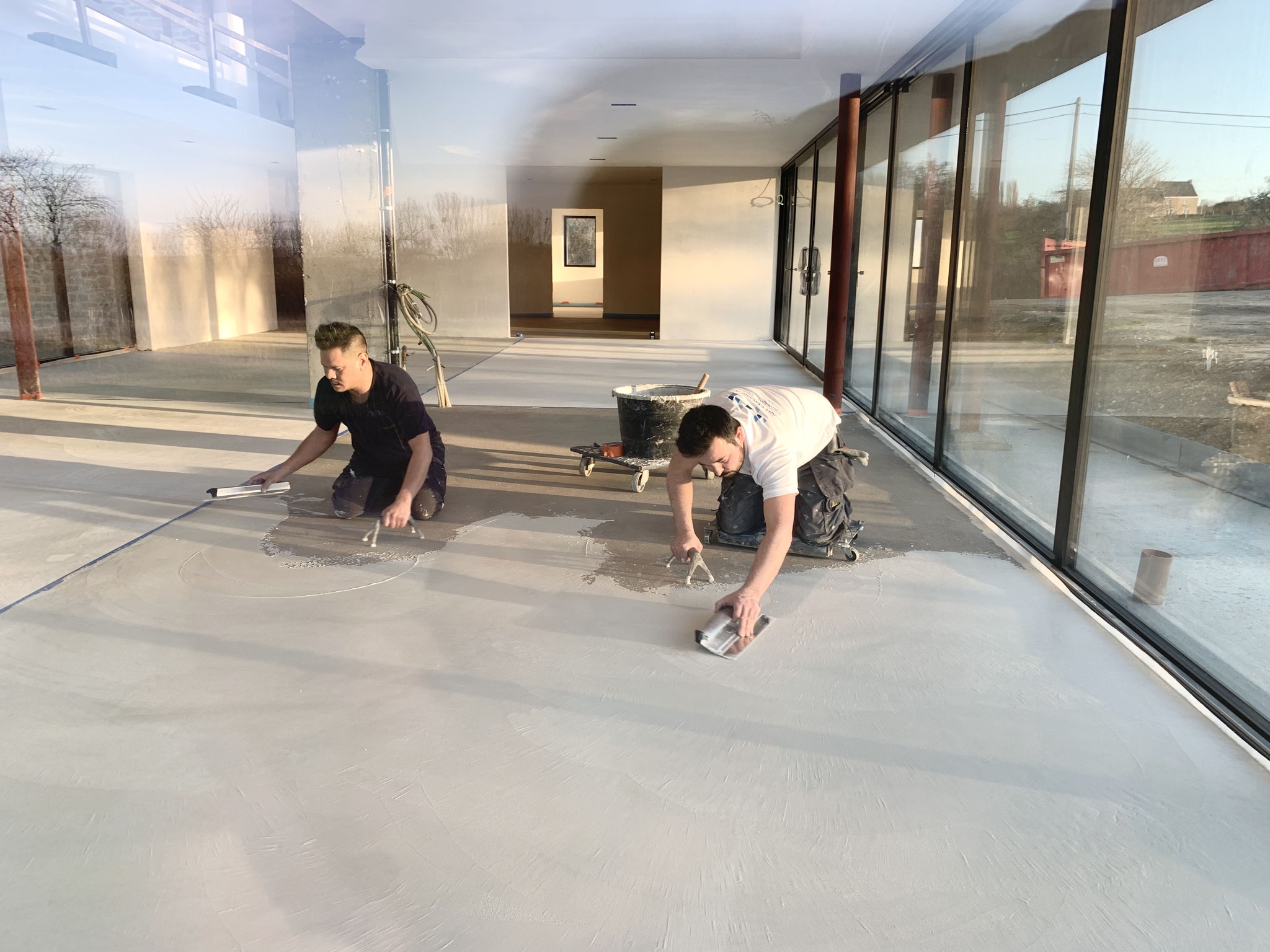 Le Mortex pour un look béton ciré - Art Ceramica