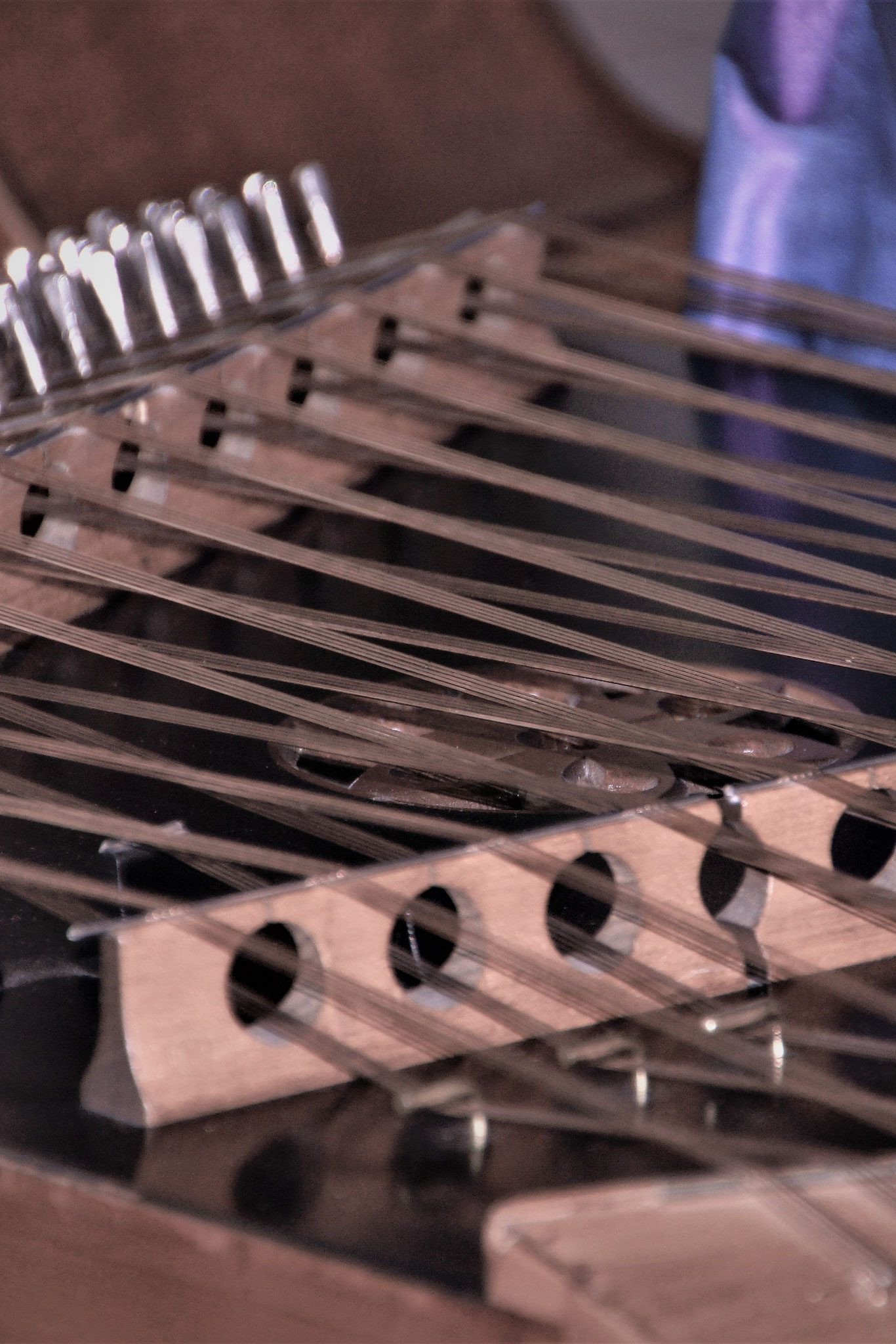 Brigitte Meier spielt Hackbrett - Appezeller Frauestriichmusig