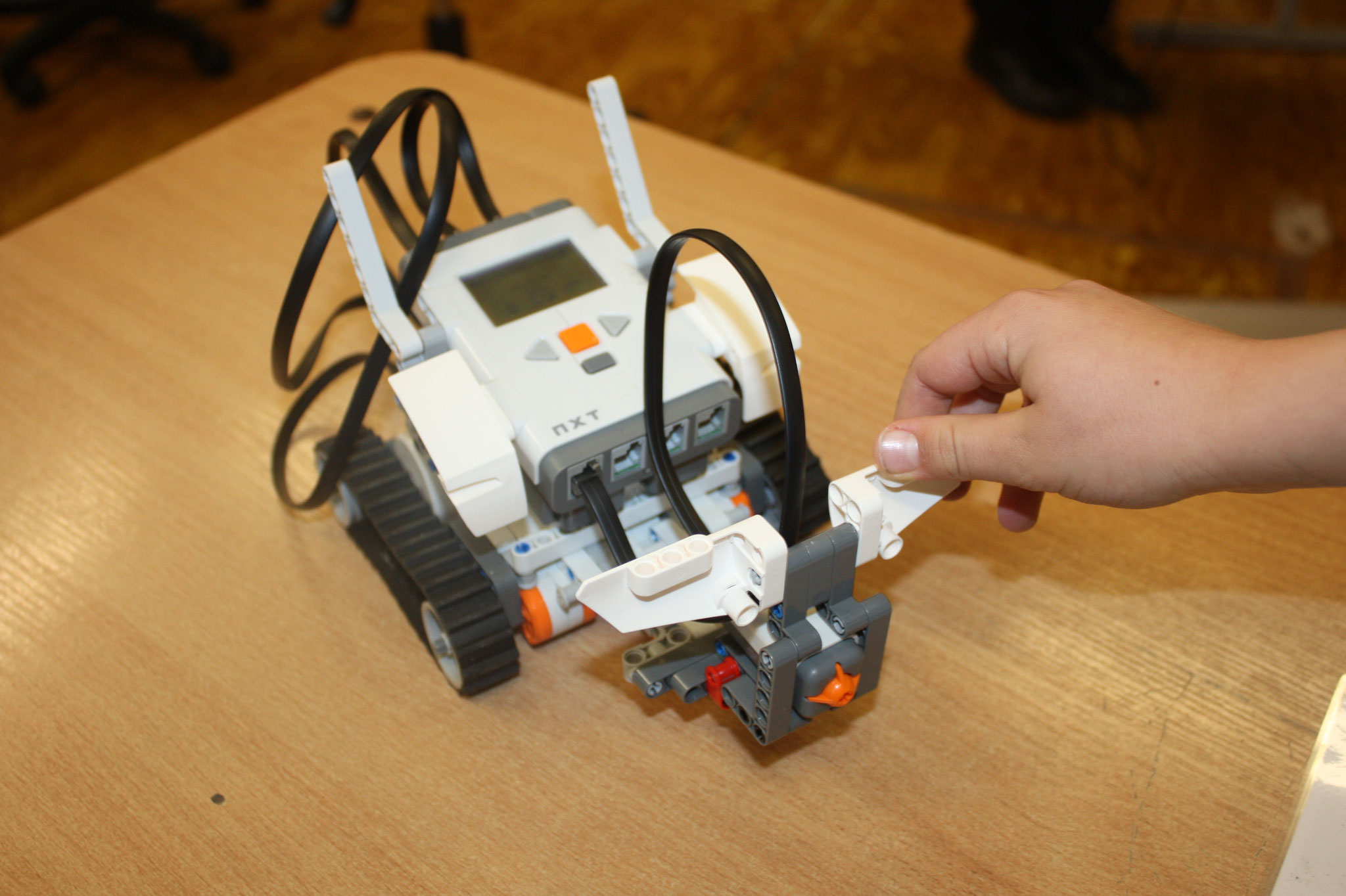 Robotas lietiklis - robotukai