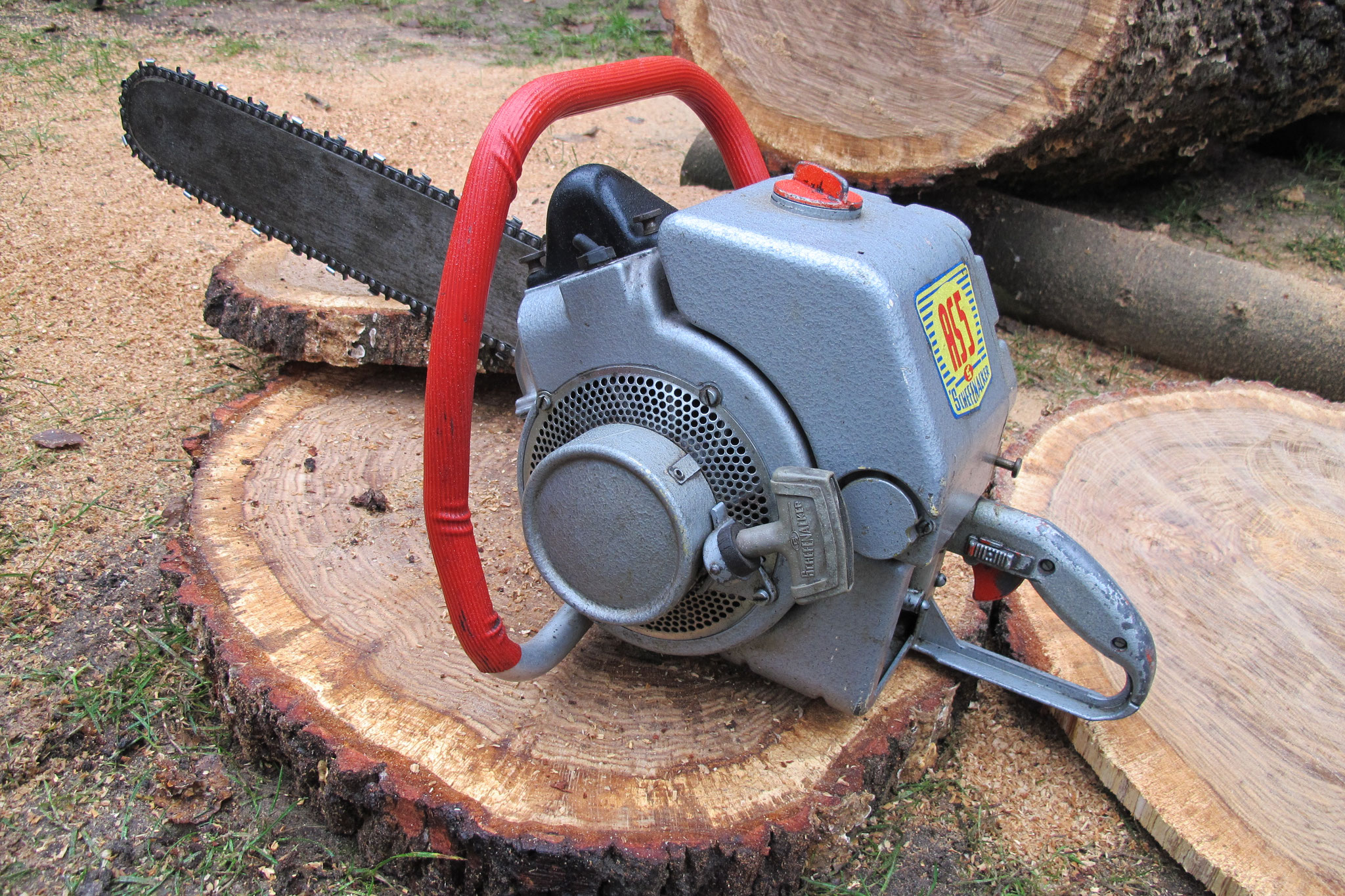 Einmannsägen - Historische Motorsägen